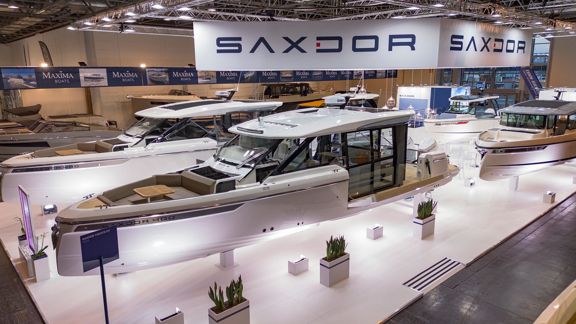 Home Motor Boats Saxdor 400 GTC + 2 X MERCURY V10-350HP - Premiera 2024 ...