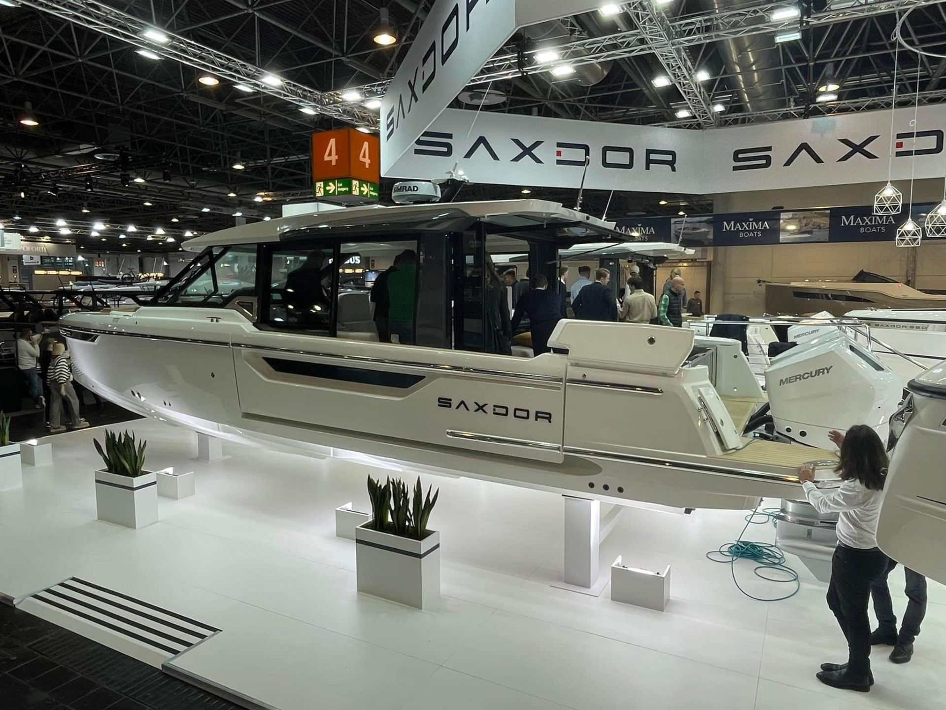 Saxdor 400 GTC + 2 X MERCURY V10-350HP - Premiera 2024