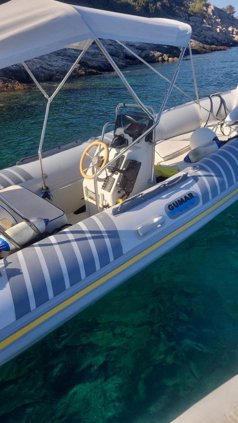 Gumenjak Gumar 5.0m + Suzuki DF70 + Prikolica Gumar 5.0m + Suzuki DF70 ...