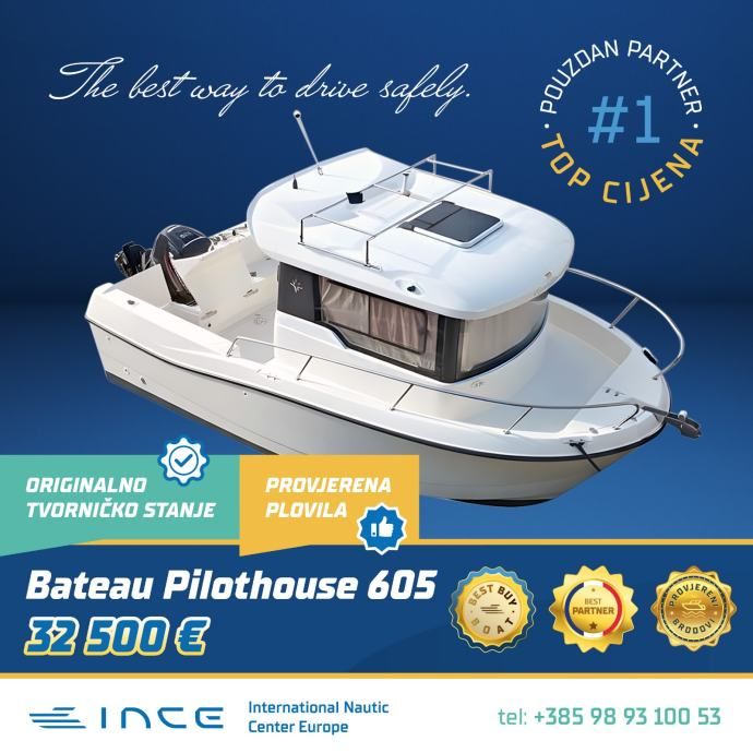 Quicksilver PILOTHOUSE 605 MERCURY 115 KS - INCE - 2016